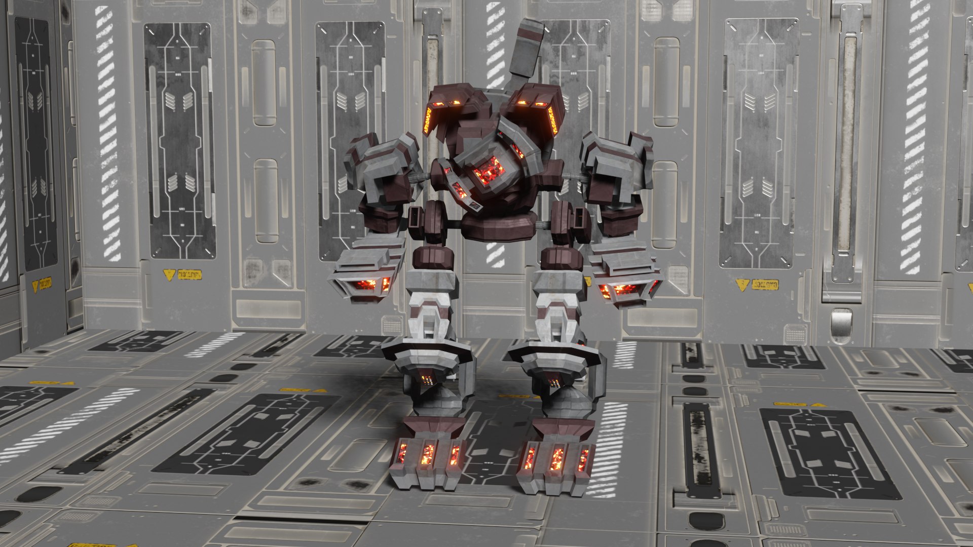 Mech Robot 3D Model - TurboSquid 2005470
