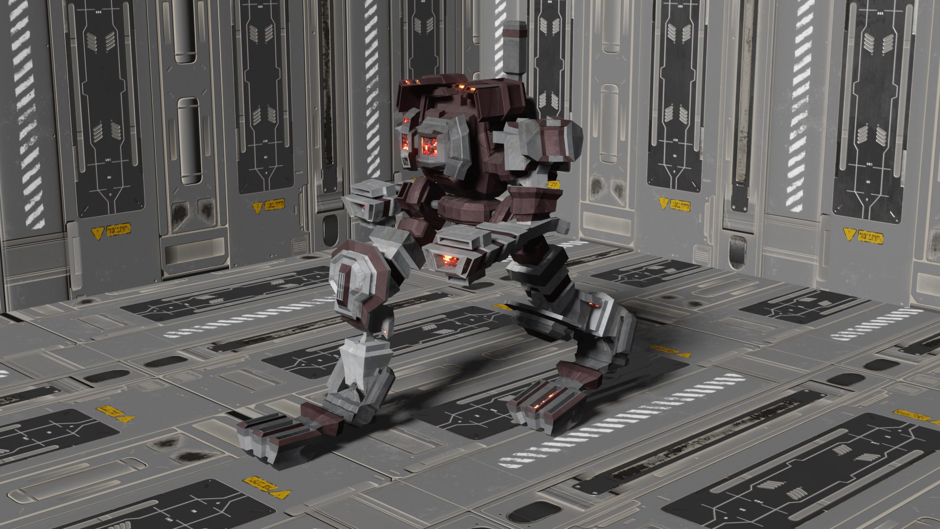 Mech Robot 3D Model - TurboSquid 2005470