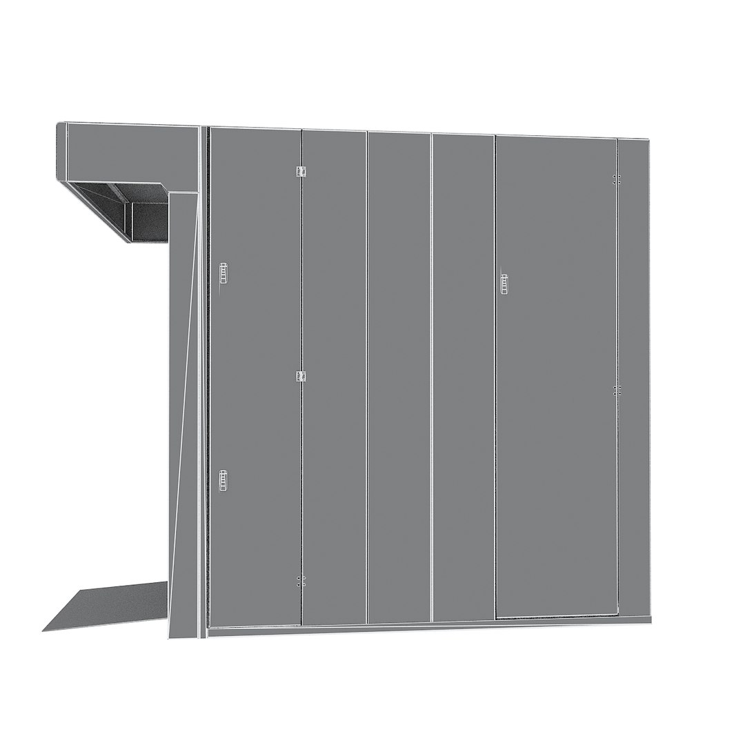 Rotary Rack Bakery Oven 3D Model - TurboSquid 1371526