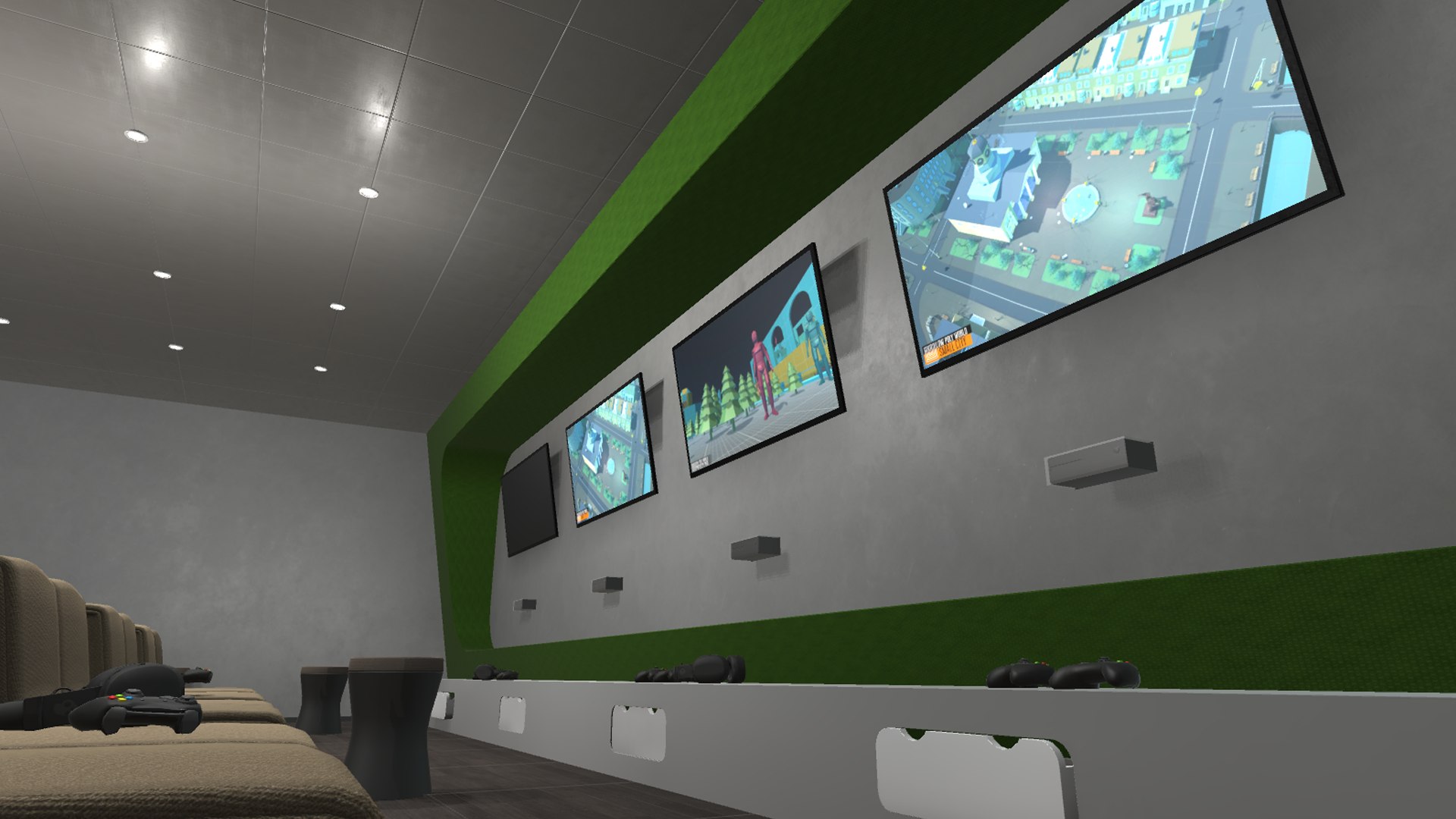 Games Room - Interior 3D Model - TurboSquid 1426775