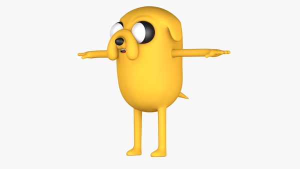 modelo 3d Personaje de Jake el perro - TurboSquid 1589876