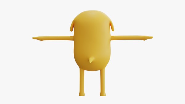 modelo 3d Personaje de Jake el perro - TurboSquid 1589876