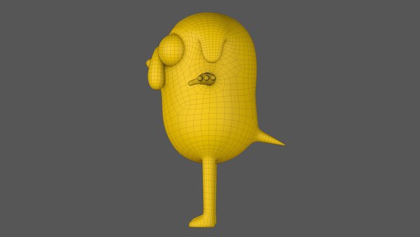 modelo 3d Personaje de Jake el perro - TurboSquid 1589876