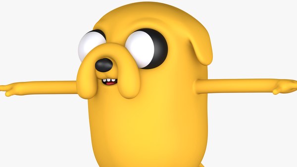 modelo 3d Personaje de Jake el perro - TurboSquid 1589876