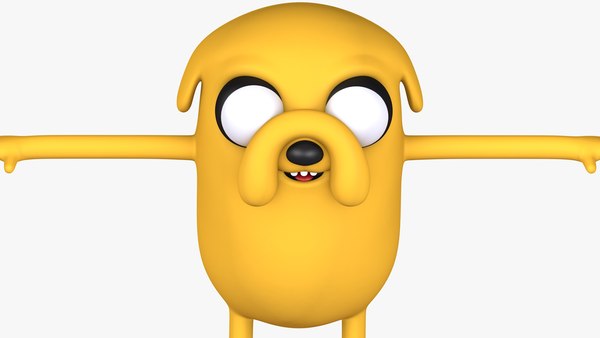 modelo 3d Personaje de Jake el perro - TurboSquid 1589876