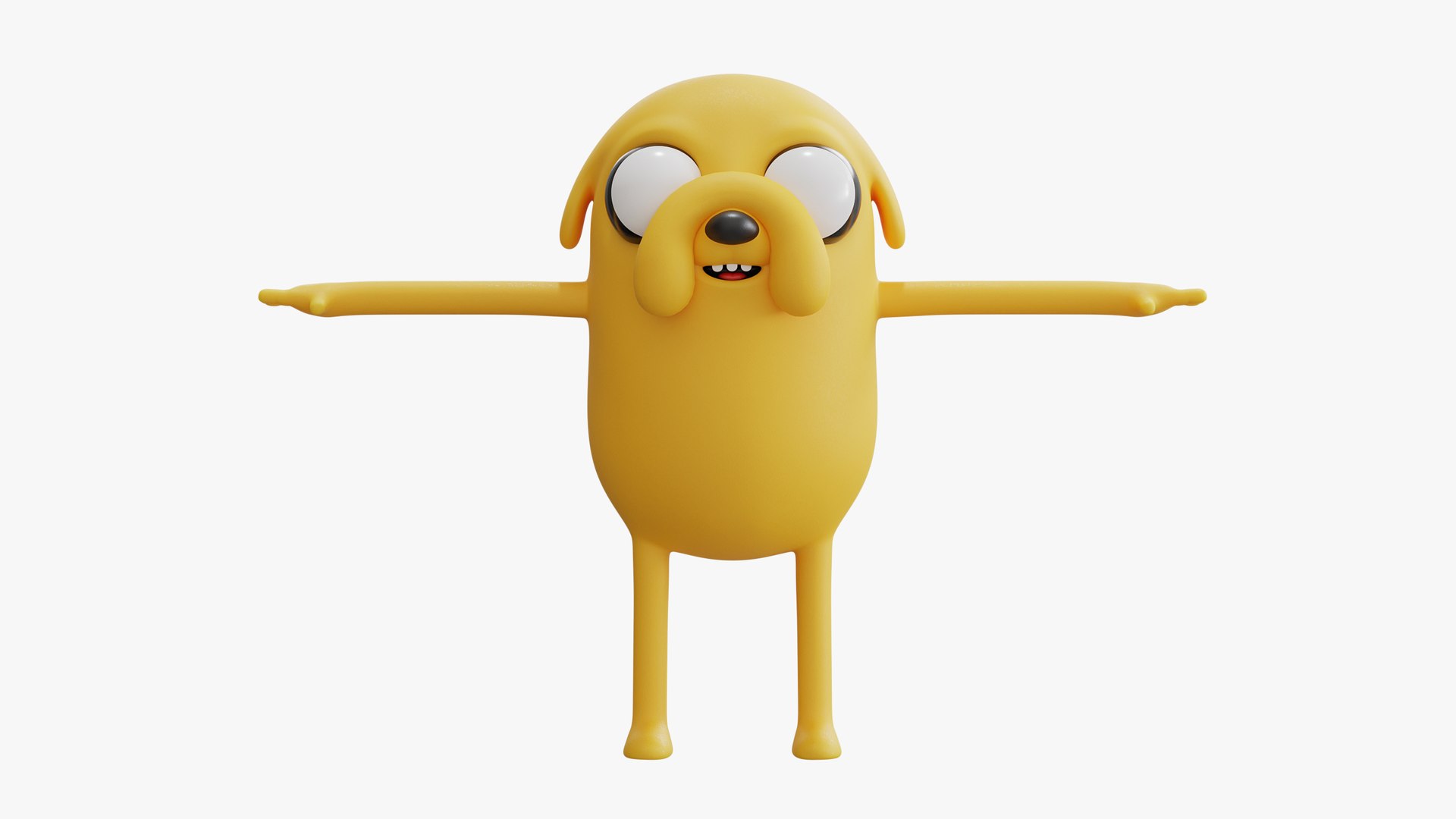 Jack Dog Character 3D Model - TurboSquid 1589876