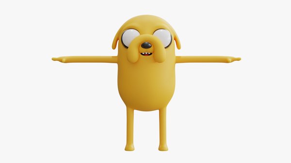 modelo 3d Personaje de Jake el perro - TurboSquid 1589876