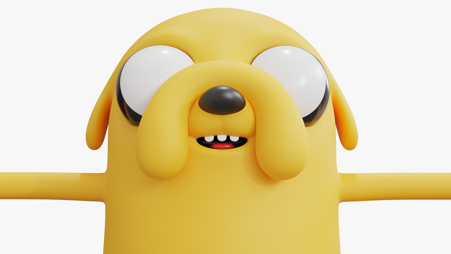 Jack Dog Character 3D Model - TurboSquid 1589876
