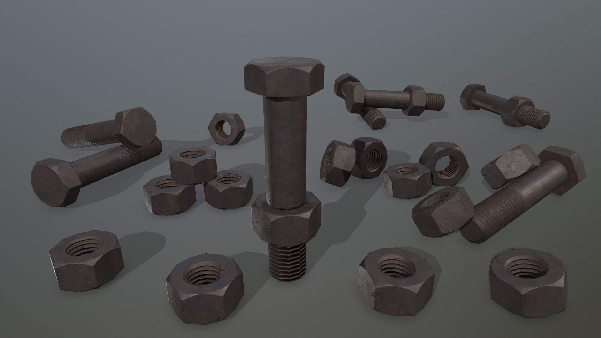 Bolts 3D Model - TurboSquid 1544568