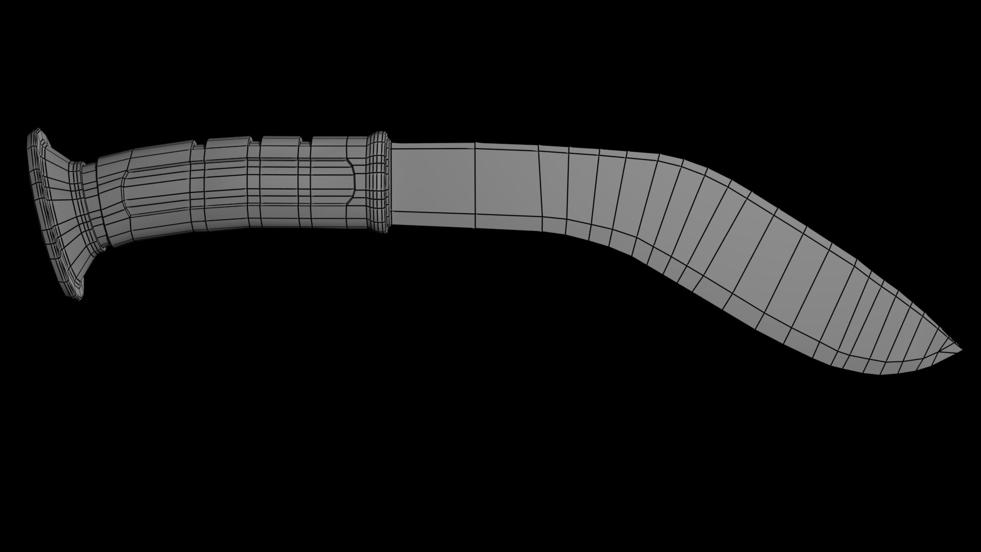 3D Kukri GAMEREADY - TurboSquid 1946699