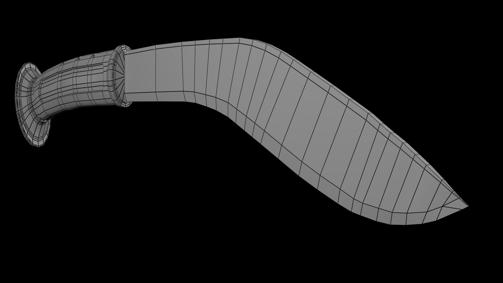 3D Kukri GAMEREADY - TurboSquid 1946699
