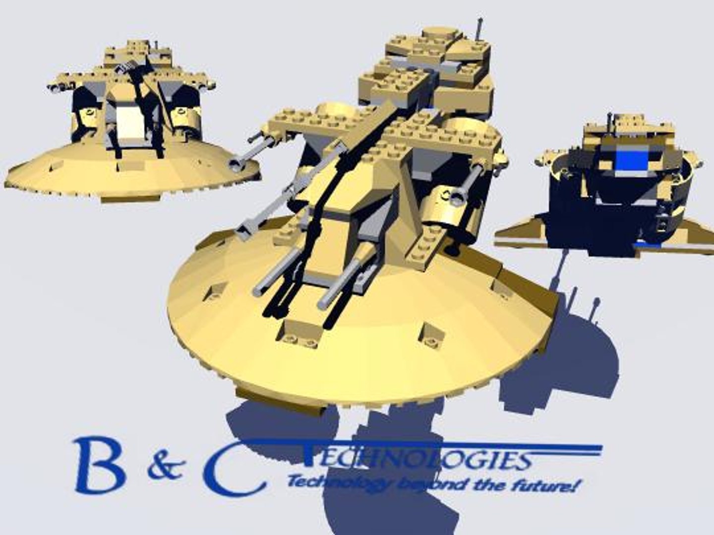 Lego Trade Federation 3d Model