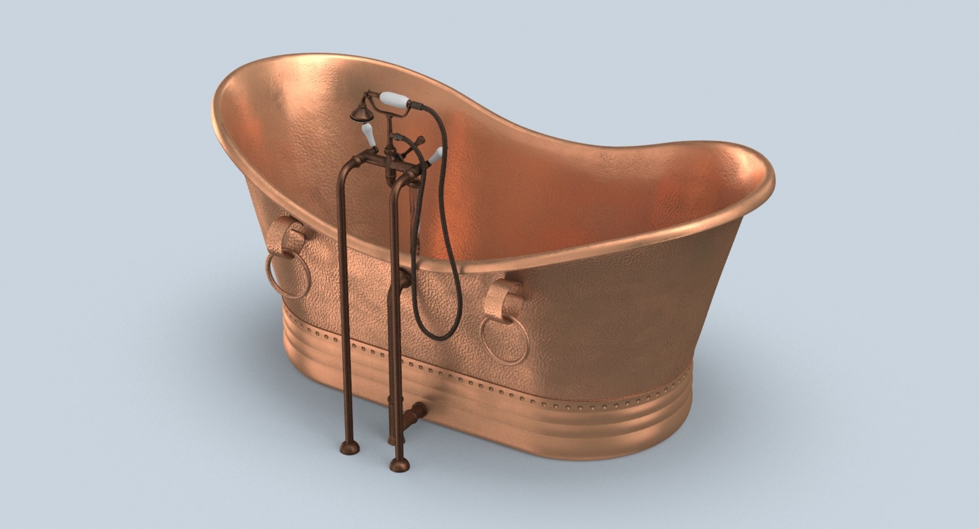 3D Contemporry-bathtub---mostly-empty-faucet-on Model - TurboSquid 1296169