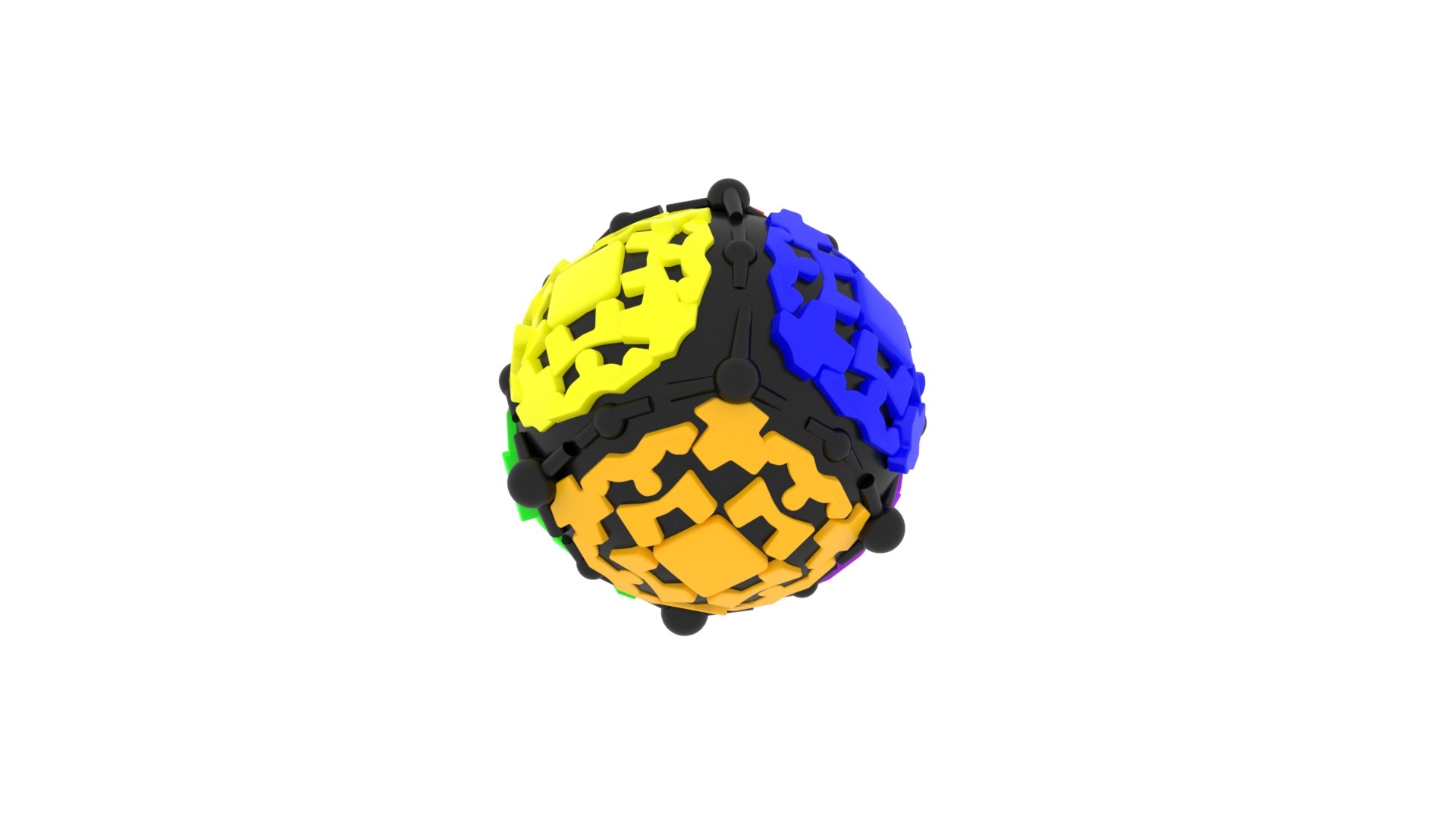 Gear Ball Model - TurboSquid 1754034
