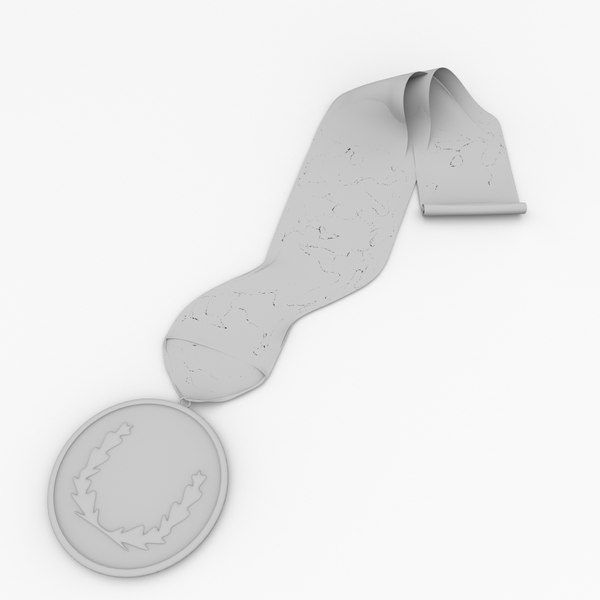 3d medallion medal model