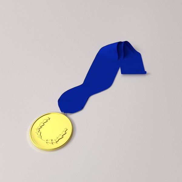 3d medallion medal model