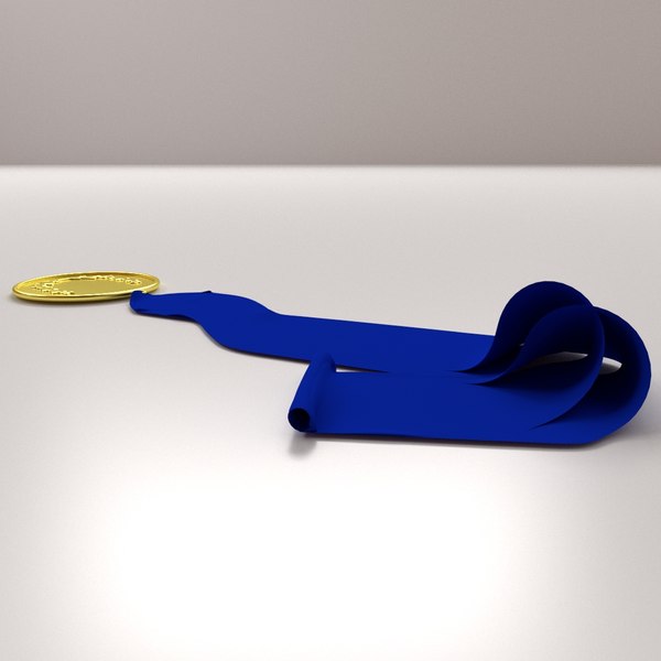 3d medallion medal model