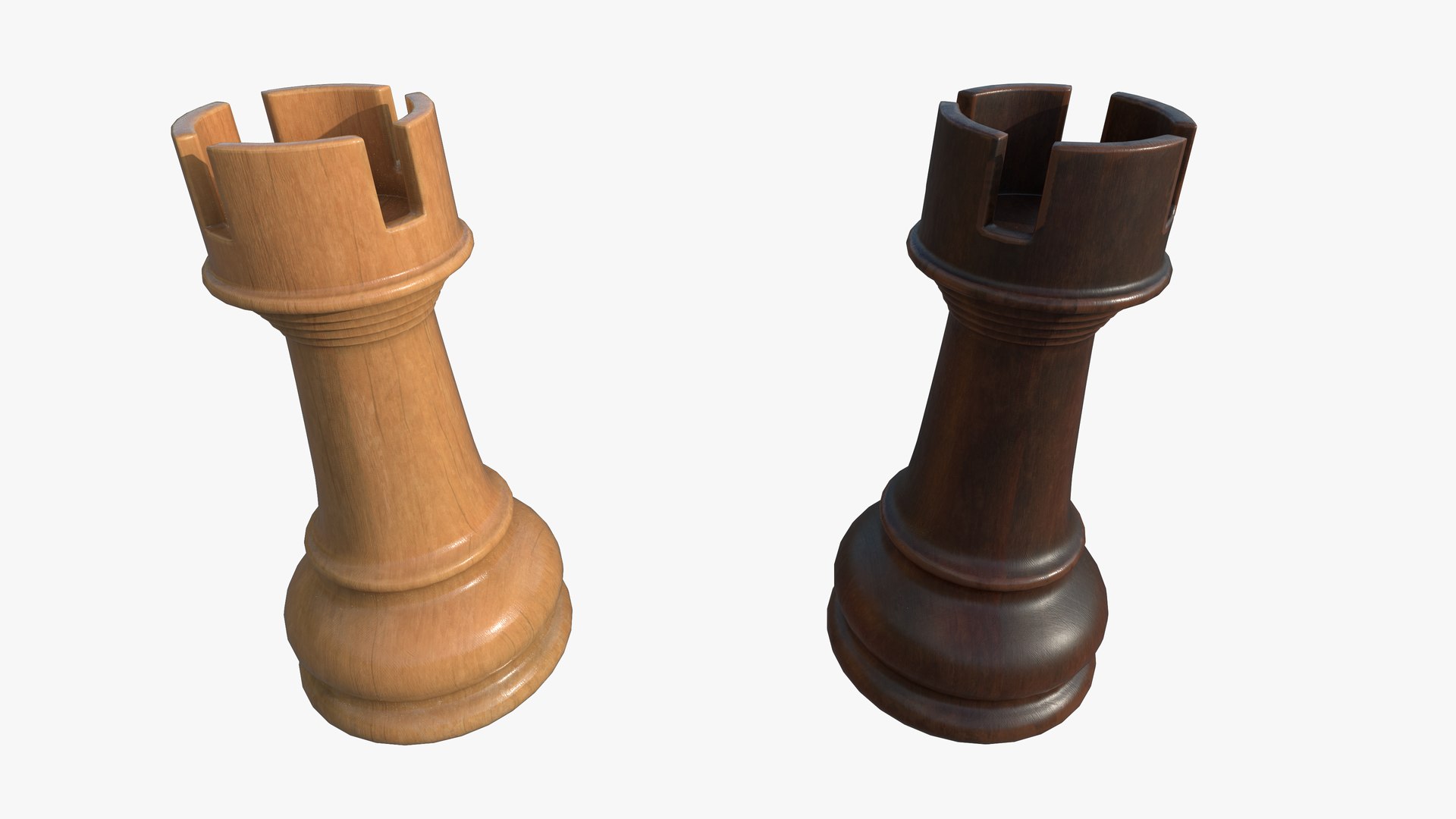 3D Pieces Rook1 With PBR 4K 8K - TurboSquid 1772253