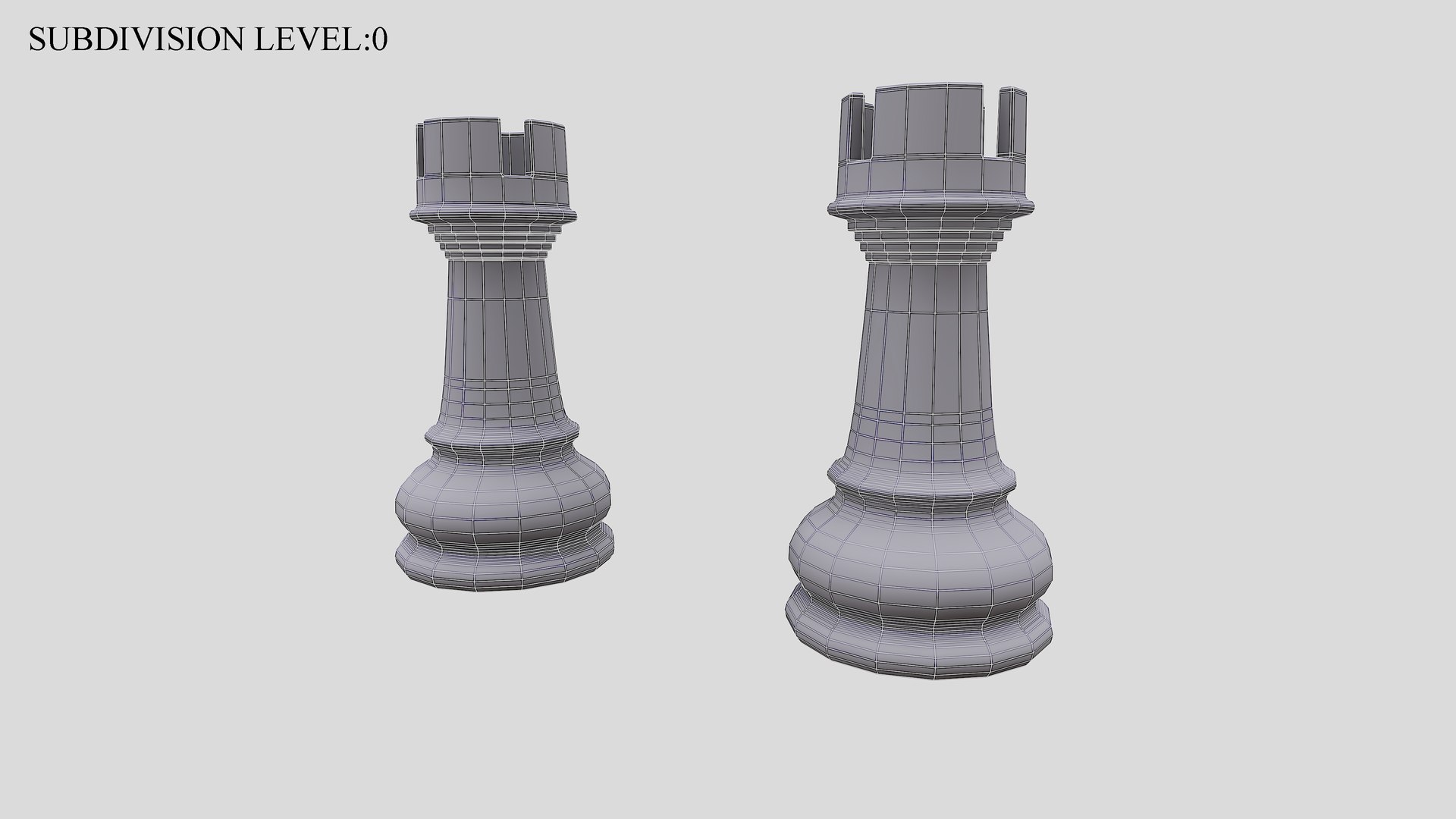 3D Pieces Rook1 With PBR 4K 8K - TurboSquid 1772253