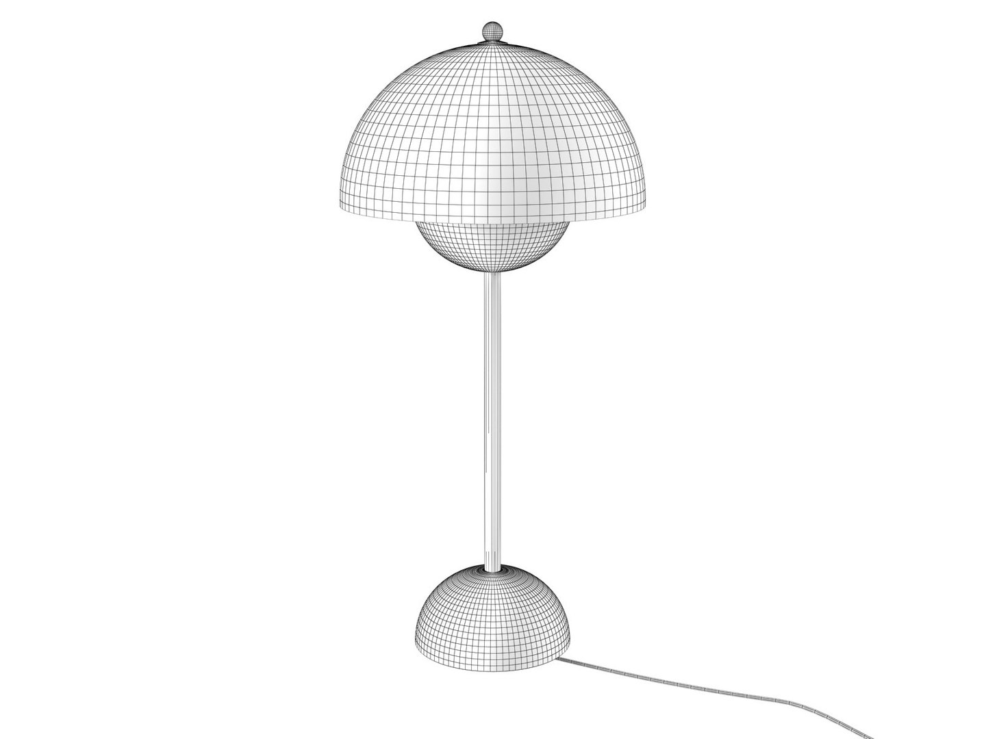 Free 3D Flowerpot Vp3 Table Lamp - TurboSquid 1308521