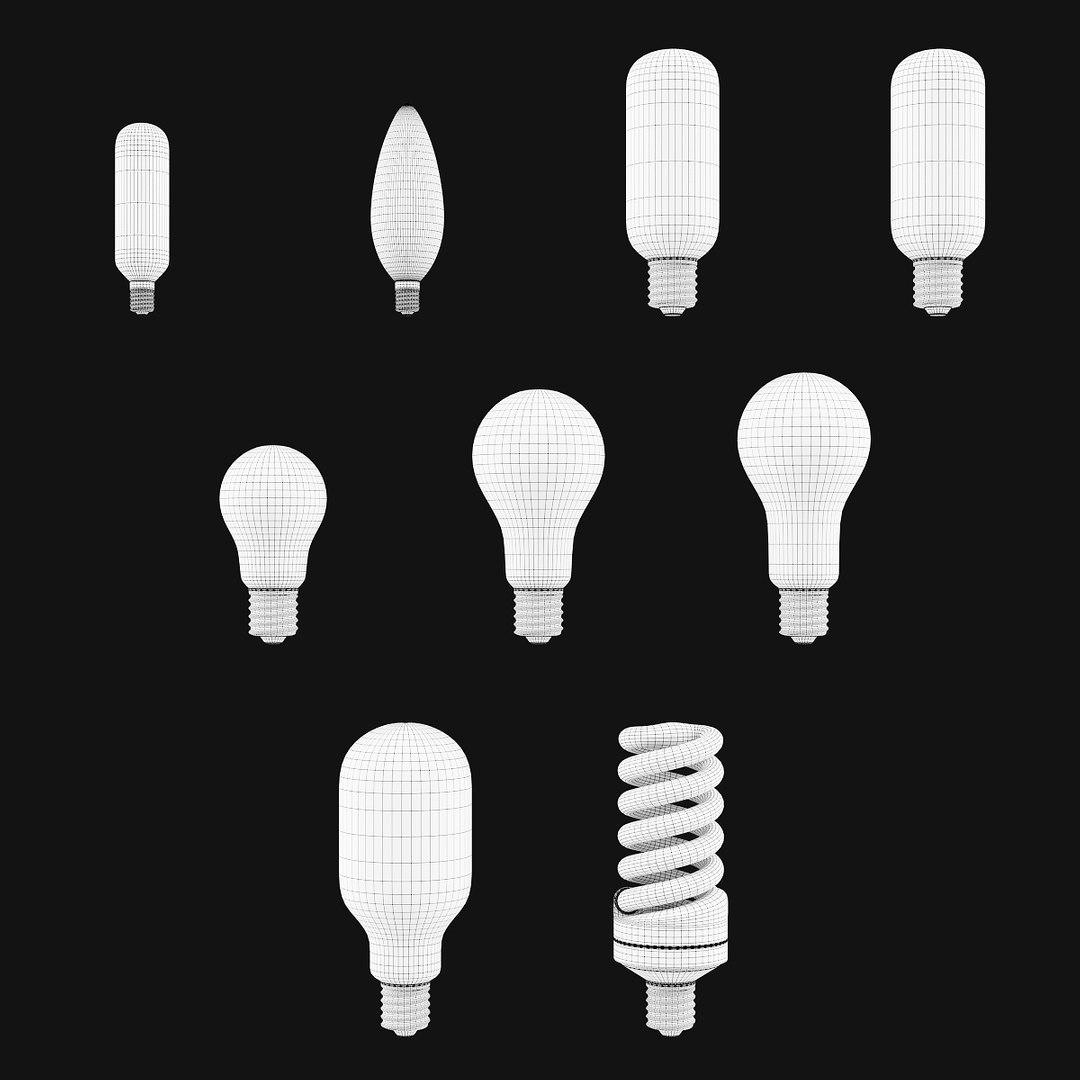 3d Model Bulbs