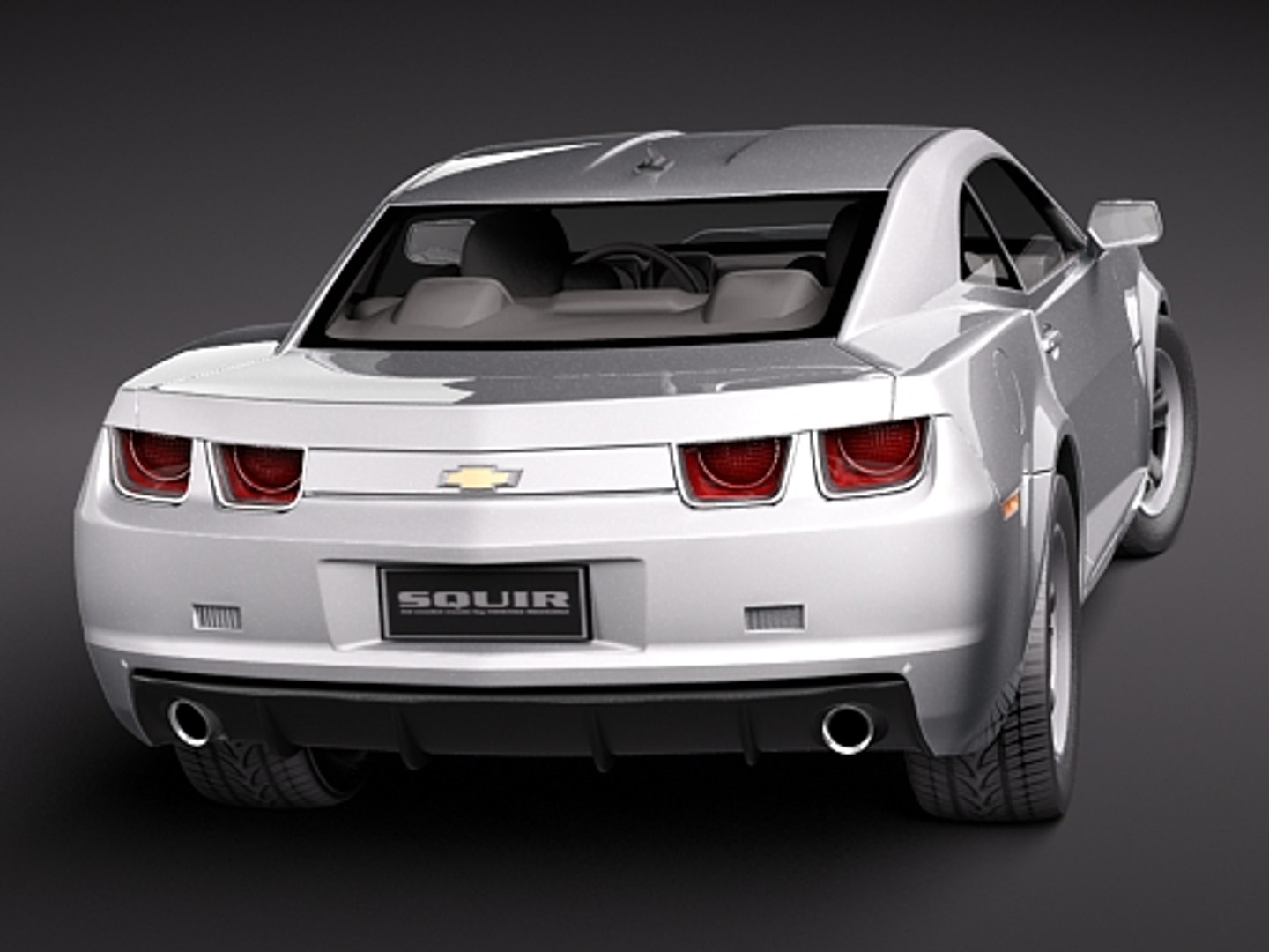3d 3ds Chevrolet Camaro 2010 Sport