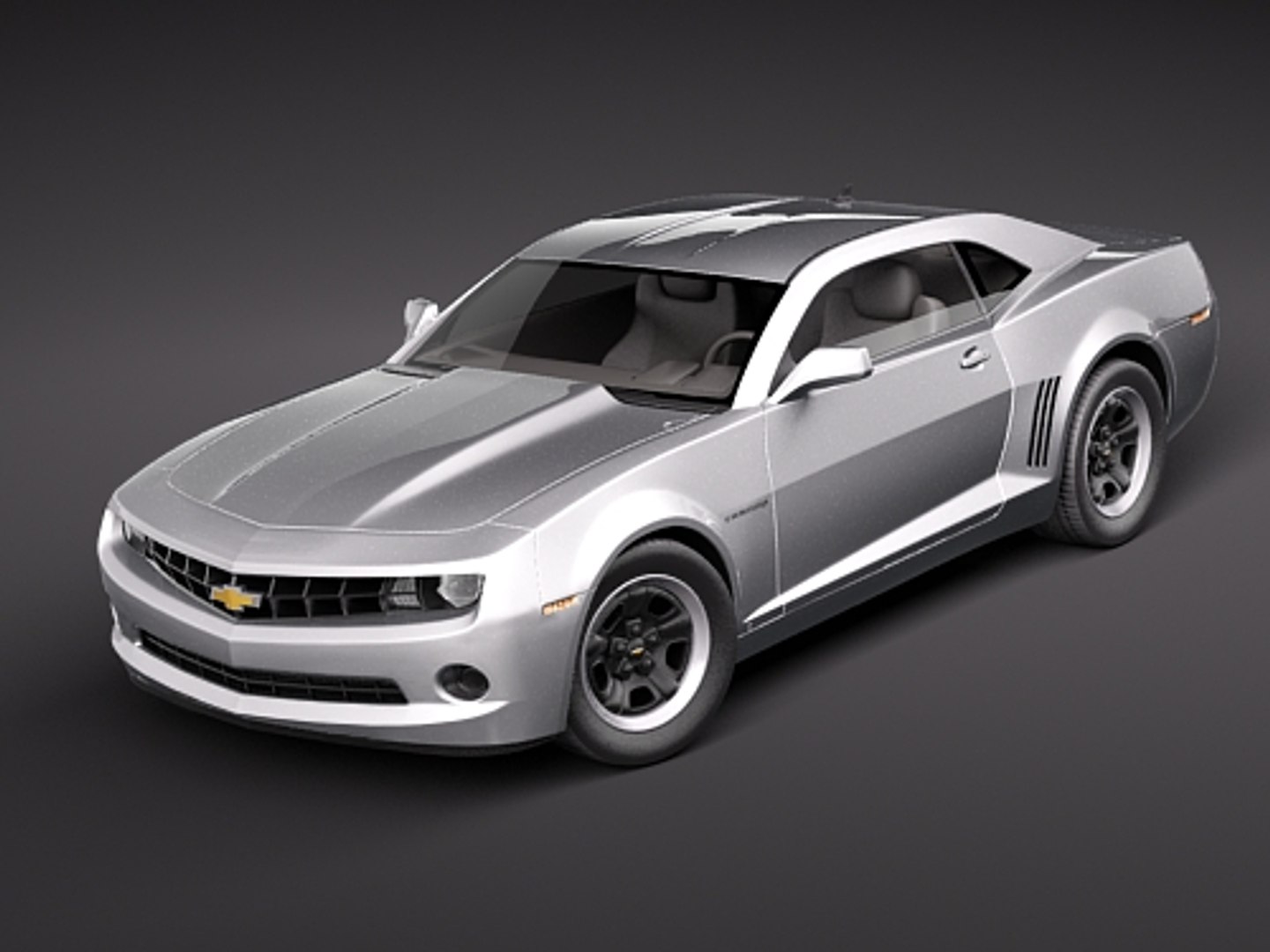 3d 3ds Chevrolet Camaro 2010 Sport