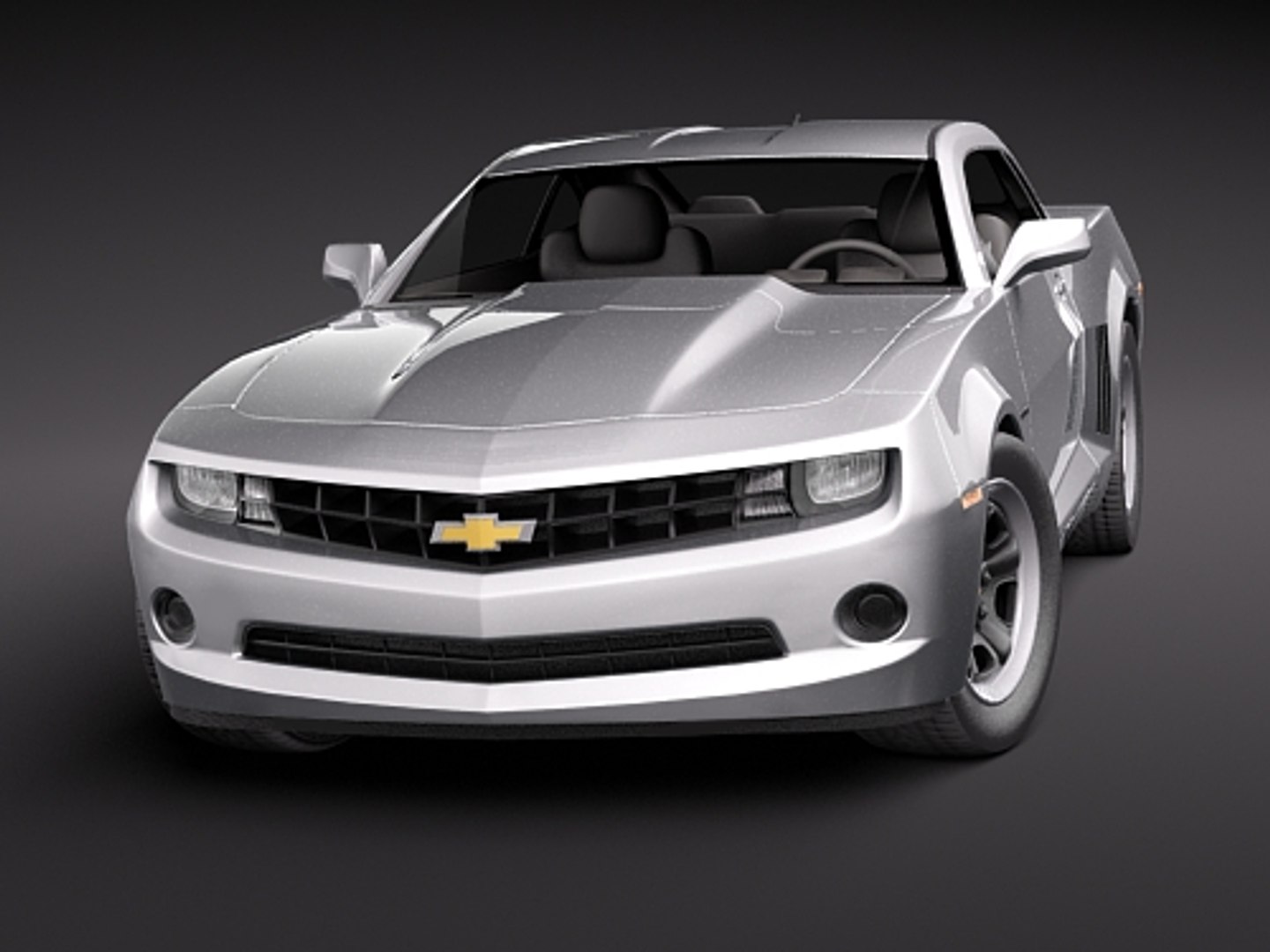 3d 3ds Chevrolet Camaro 2010 Sport