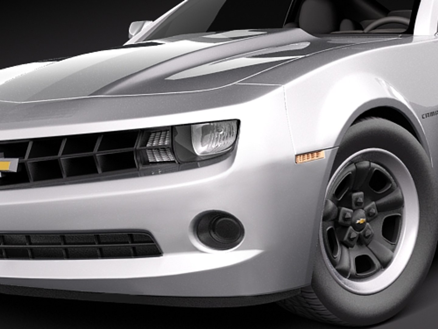3d 3ds Chevrolet Camaro 2010 Sport