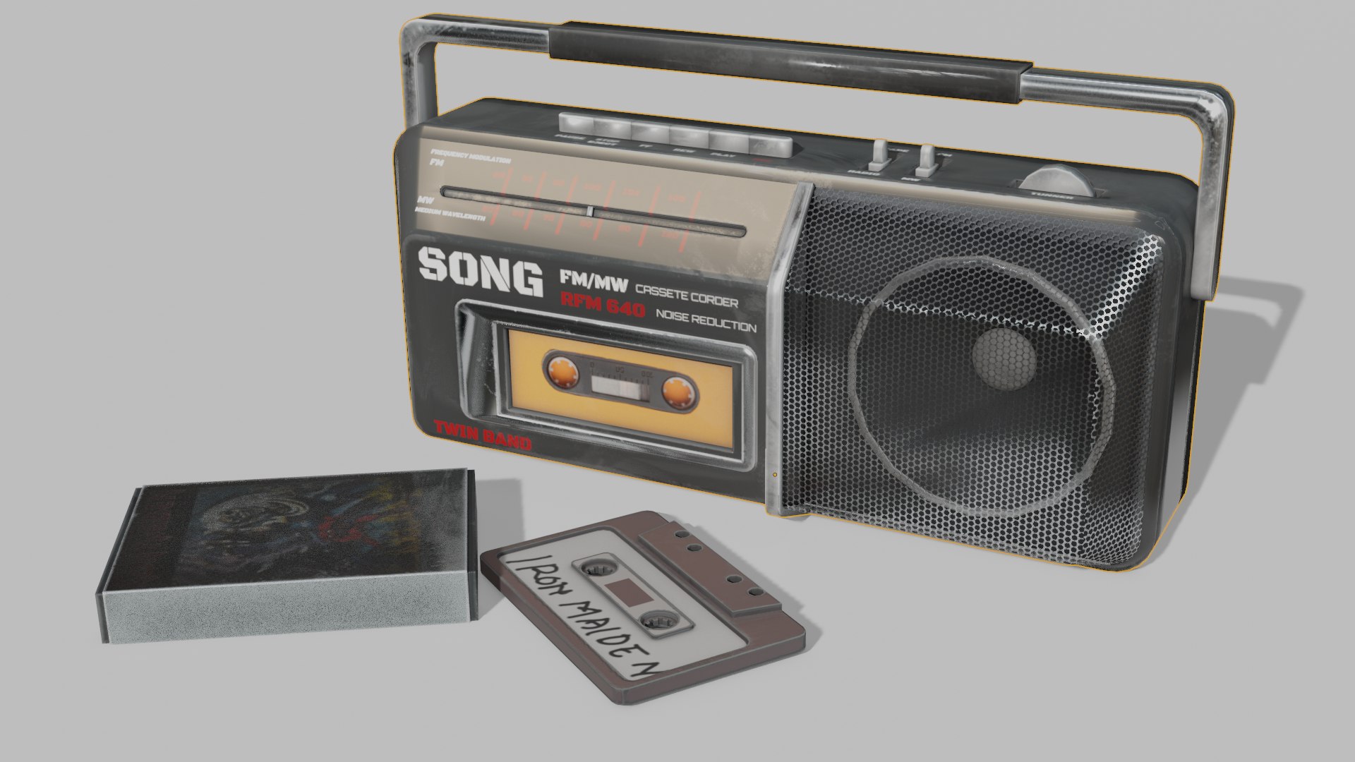Tape Recorder 3D - TurboSquid 2340738