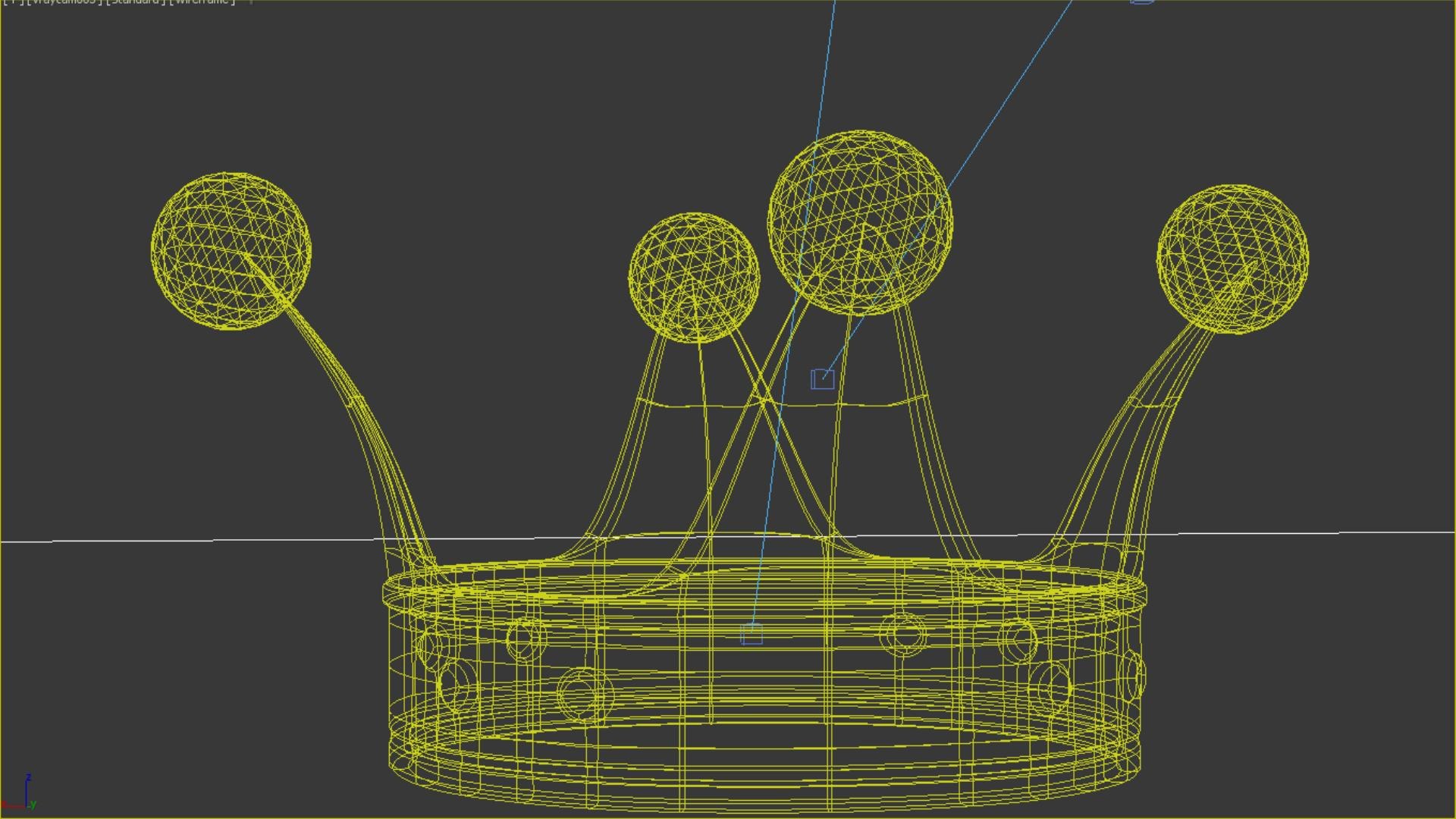 U3d_crown 3D Model - TurboSquid 2201095
