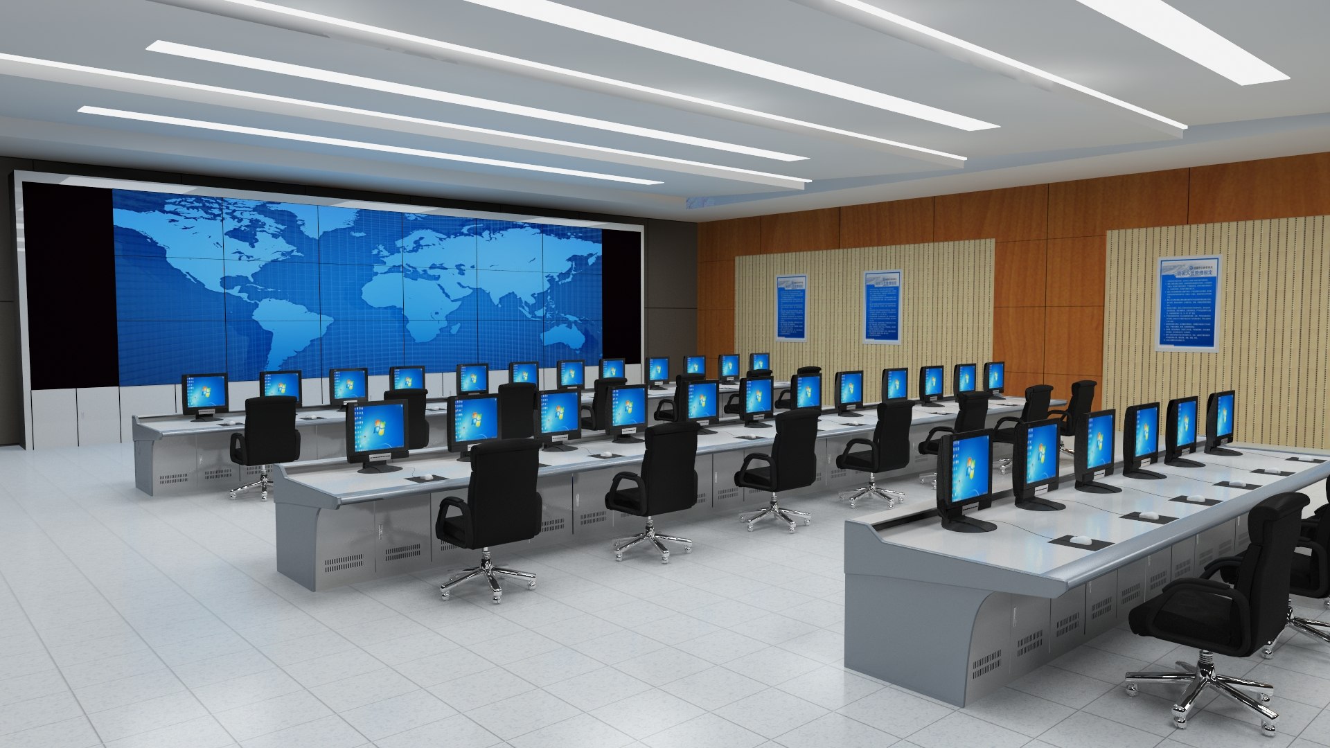 Control Room 3D - TurboSquid 1964429