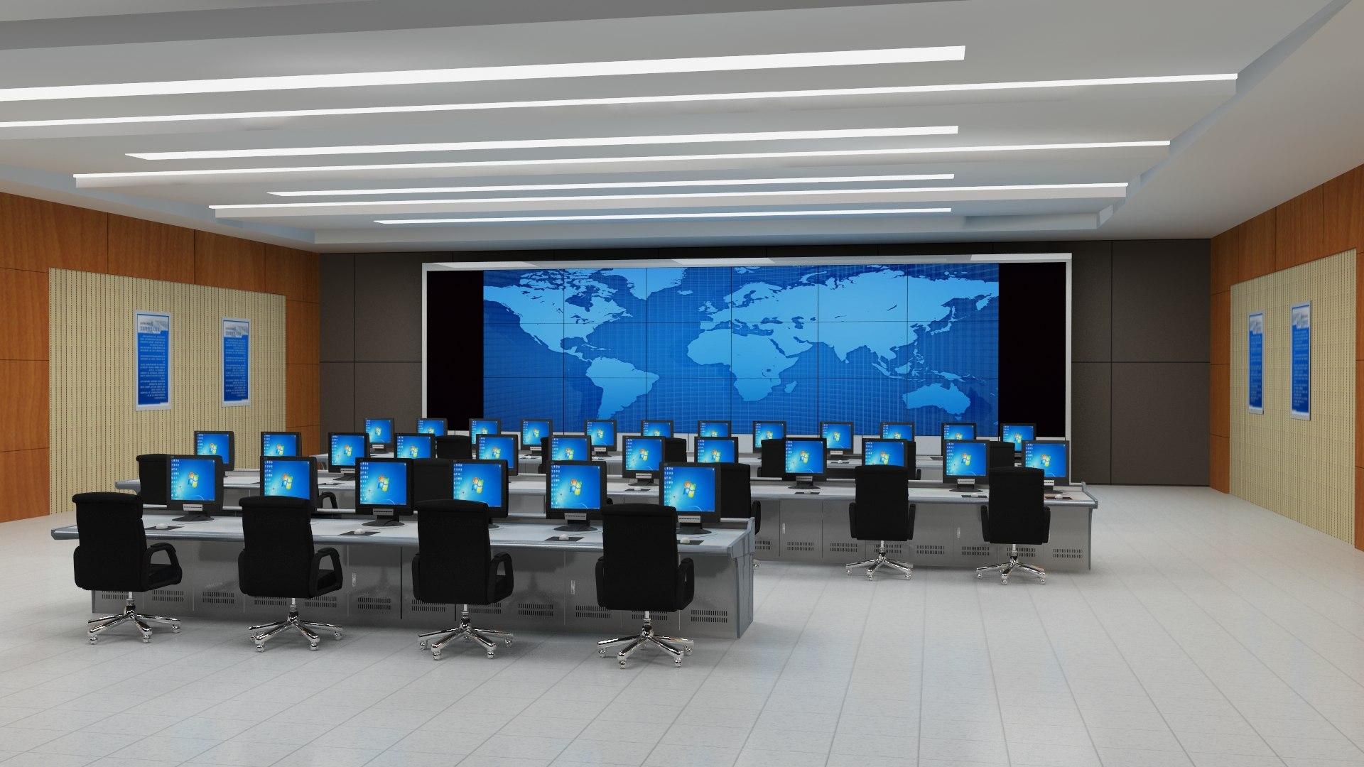 Control Room 3D - TurboSquid 1964429