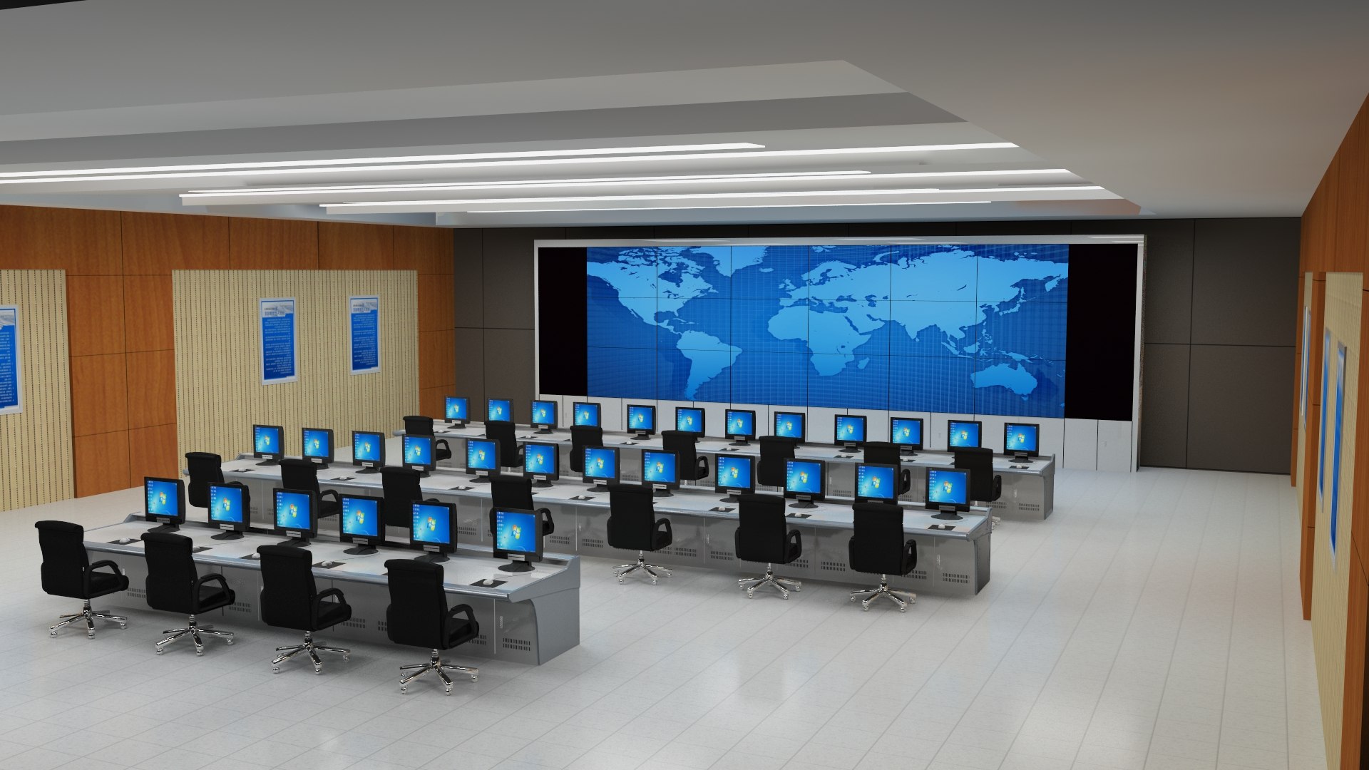 Control Room 3D - TurboSquid 1964429