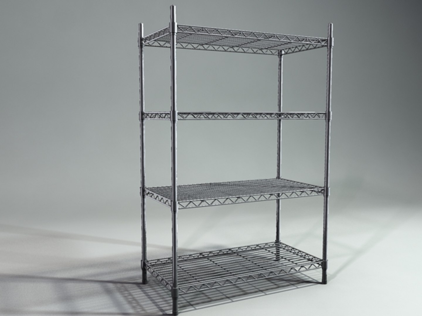 3d Wire Rack Model