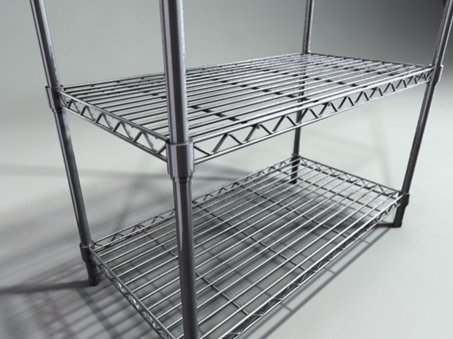 3d Wire Rack Model