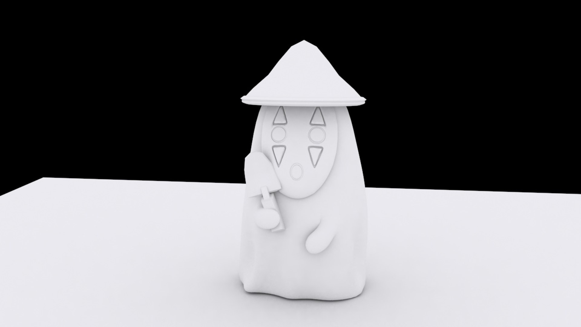 Face Japanese Chihiro 3d Model