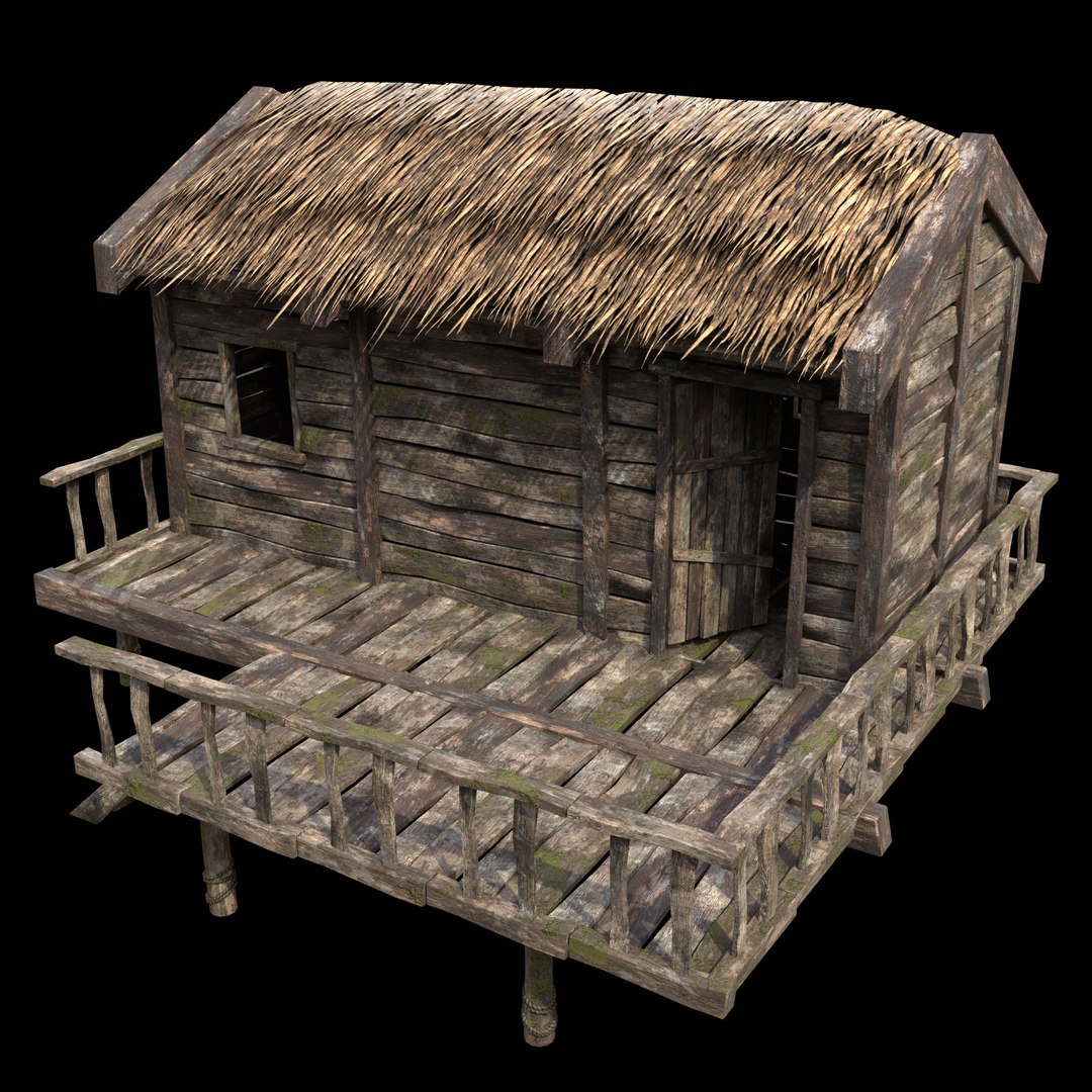 3D PIRATE BAY WILD HIDEOUT JUNGLE HARBOR HOUSE HUT COLLECTION ...