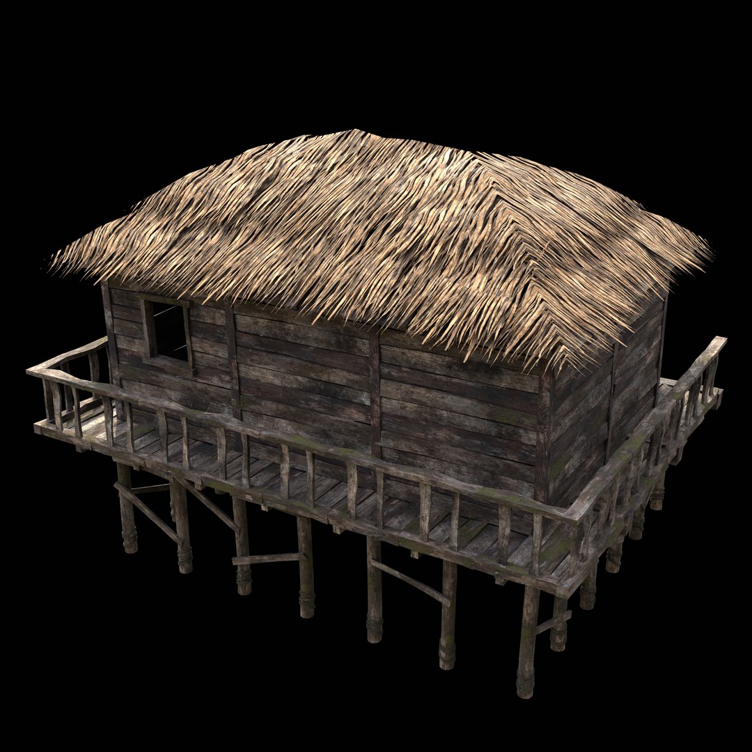 3D PIRATE BAY WILD HIDEOUT JUNGLE HARBOR HOUSE HUT COLLECTION ...
