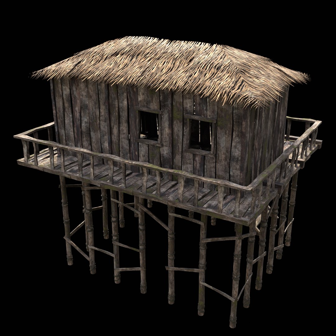 3D PIRATE BAY WILD HIDEOUT JUNGLE HARBOR HOUSE HUT COLLECTION ...