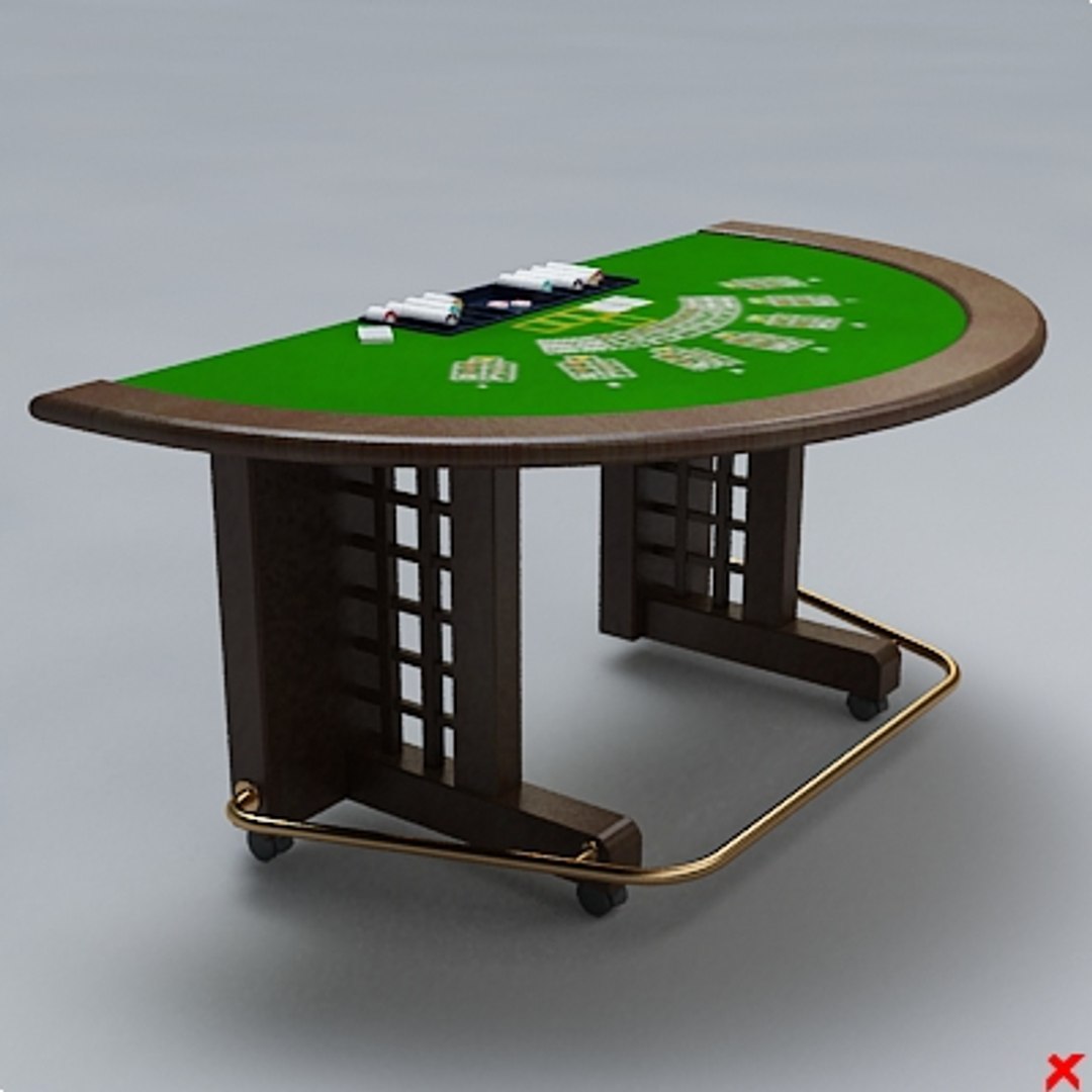 3d Table Card
