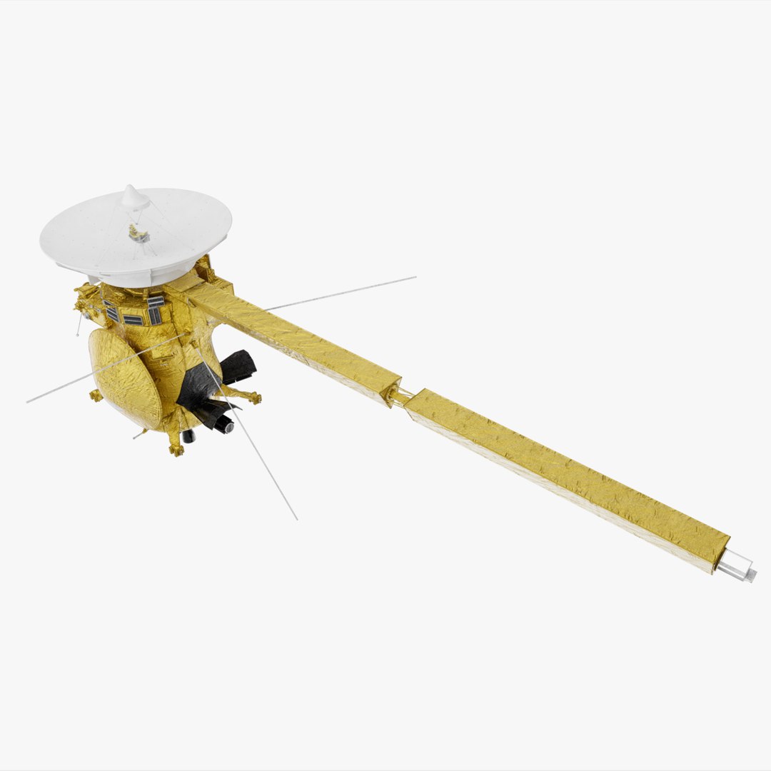 Cassini 3D Model - TurboSquid 2394939