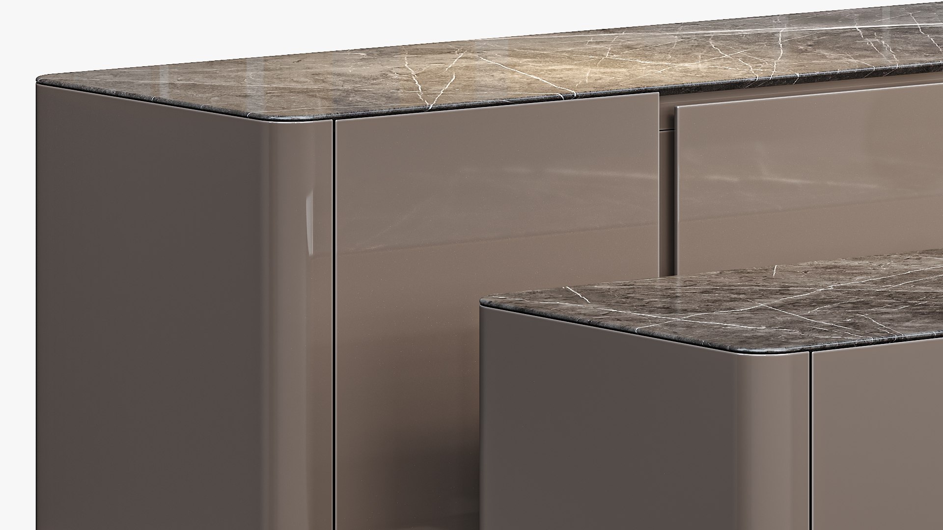 3D Chest Of Drawers LOU 2020 By MINOTTI - TurboSquid 2007903