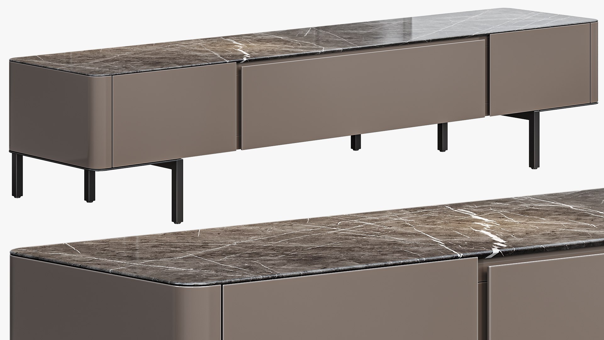 3D Chest Of Drawers LOU 2020 By MINOTTI - TurboSquid 2007903