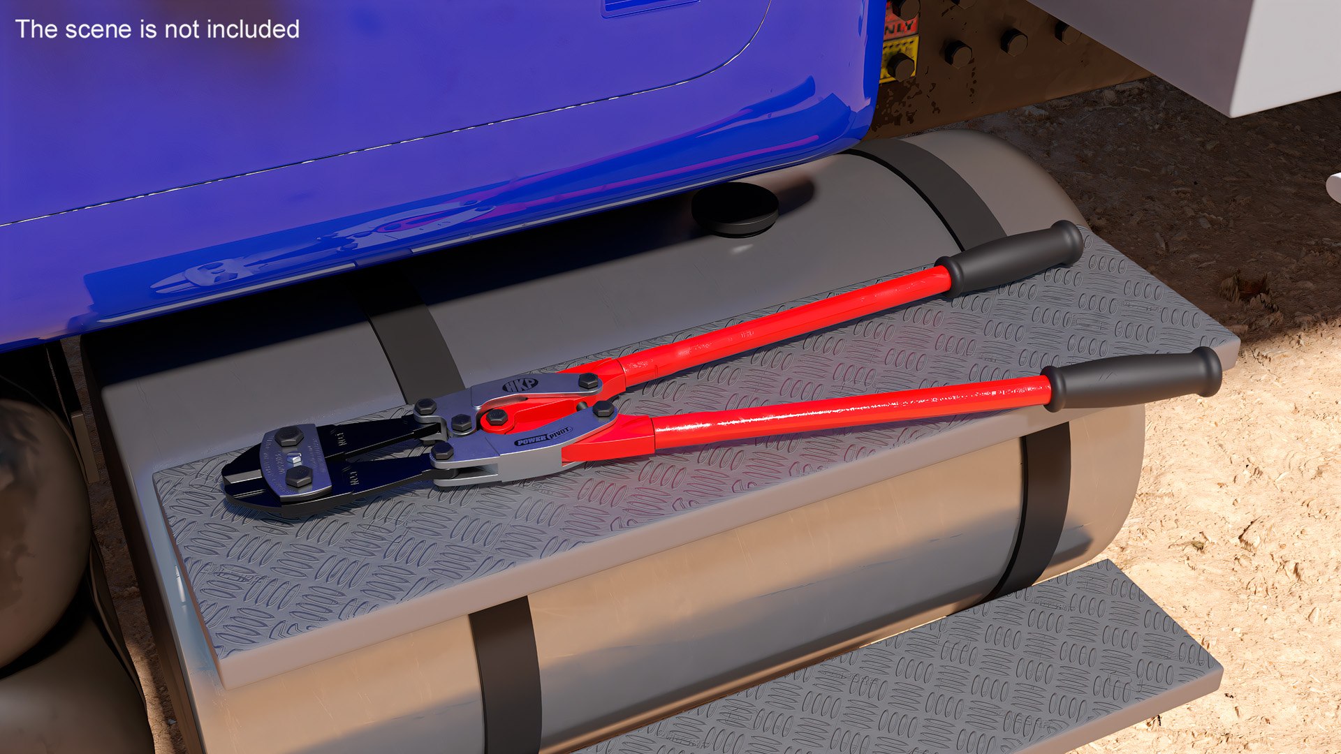 Bolt Cutter Hand Tool Red Rigged 3D Model - TurboSquid 2218451