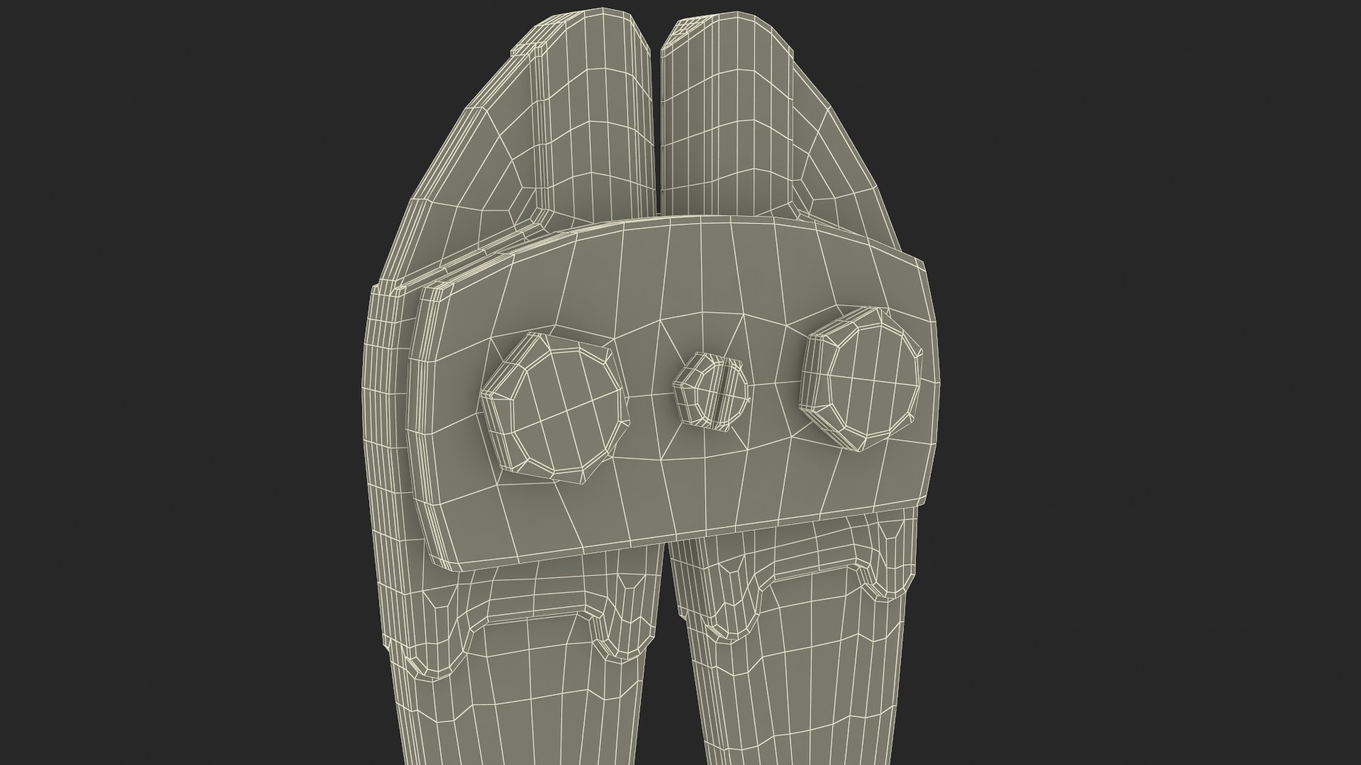 Bolt Cutter Hand Tool Red Rigged 3D Model - TurboSquid 2218451