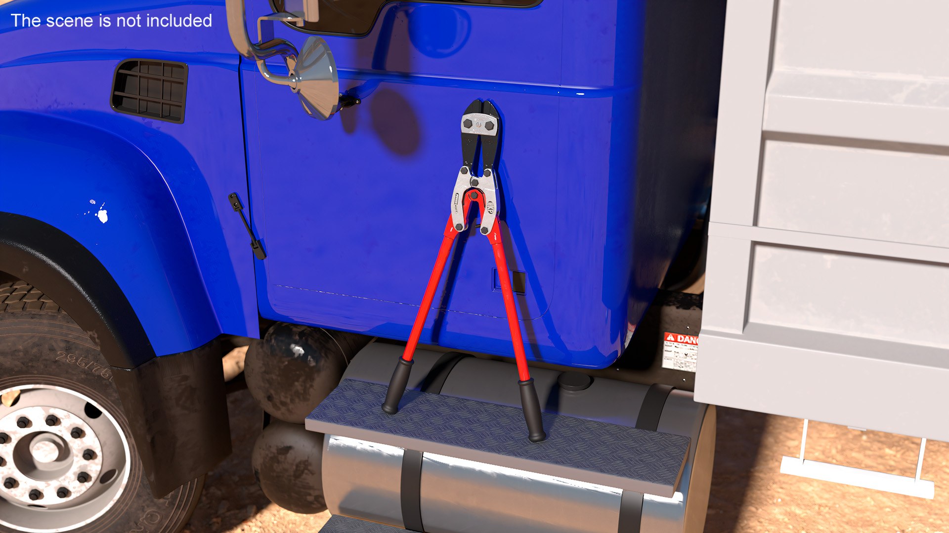 Bolt Cutter Hand Tool Red Rigged 3D Model - TurboSquid 2218451