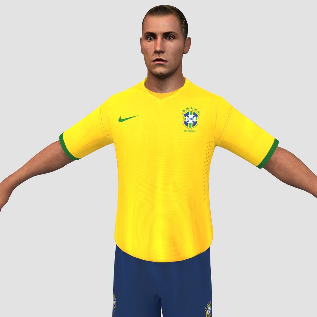 3d Soccer Player Model