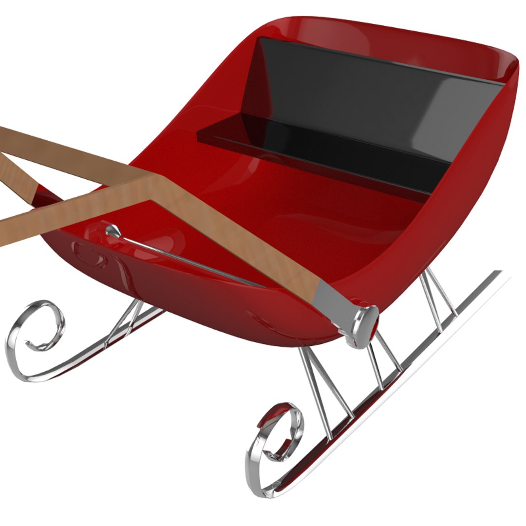 3d Model Sled Sleigh
