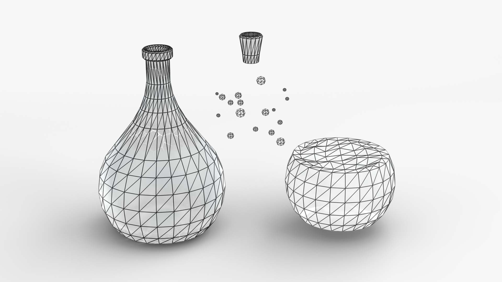 Stylized Magic Potion Bottle 3D - TurboSquid 1814060